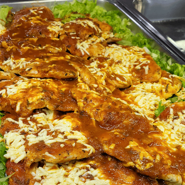 Filet de pollo a la pizzaiola – Angelicas Restaurant – Cecilio Acosta