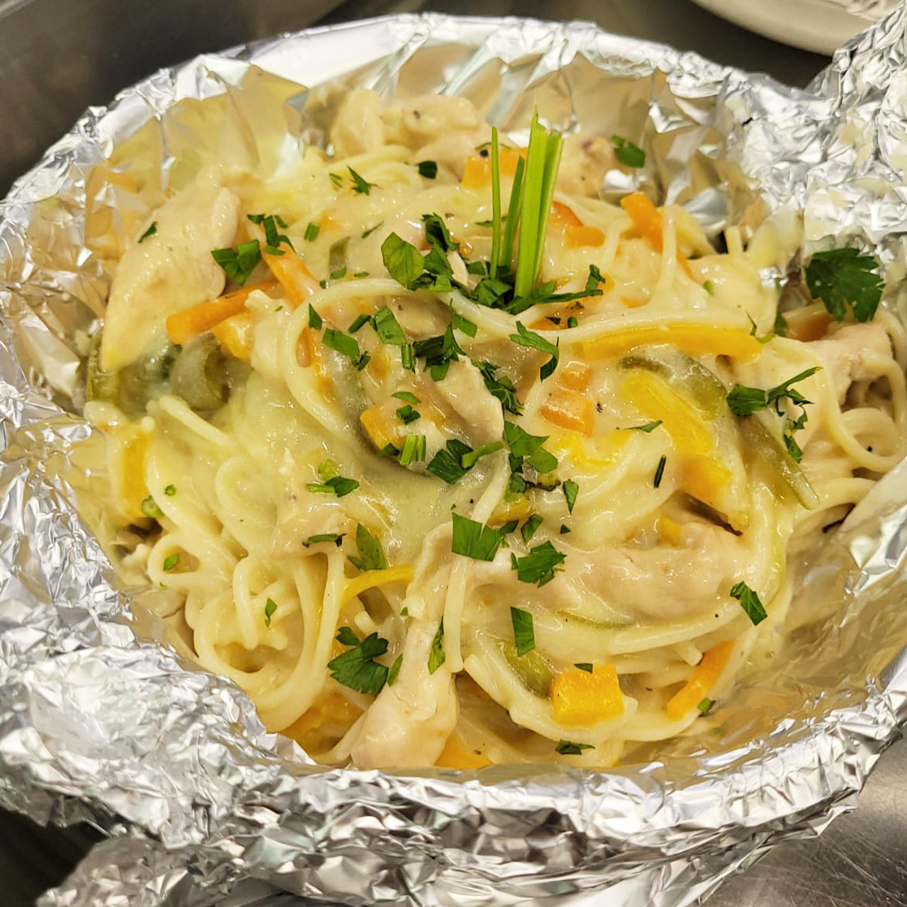 Cartoccio de pollo – Angelicas Restaurant – Cecilio Acosta