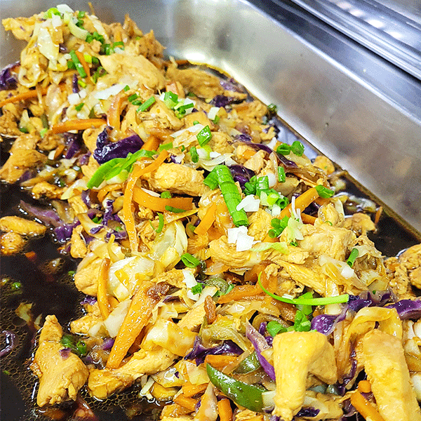 Chop suey de pollo – Angelicas Restaurant – Cecilio Acosta