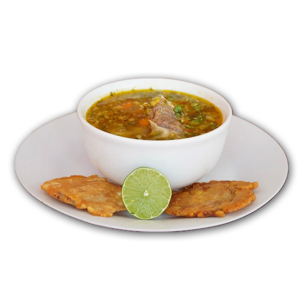 Sopa completa (Costilla de res) – Angelicas Restaurant – Cecilio Acosta